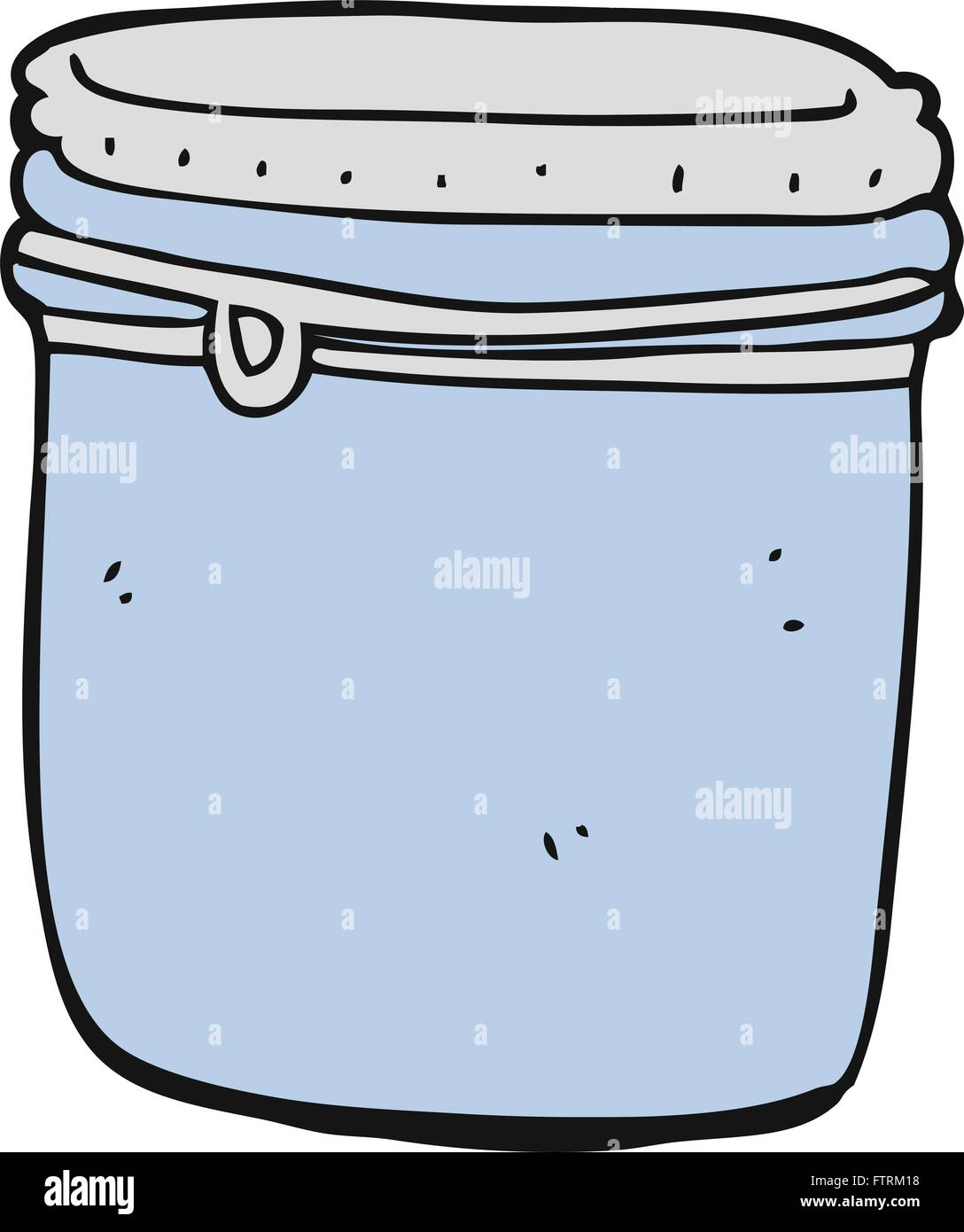 freehand drawn cartoon jar Stock Vector Image & Art - Alamy
