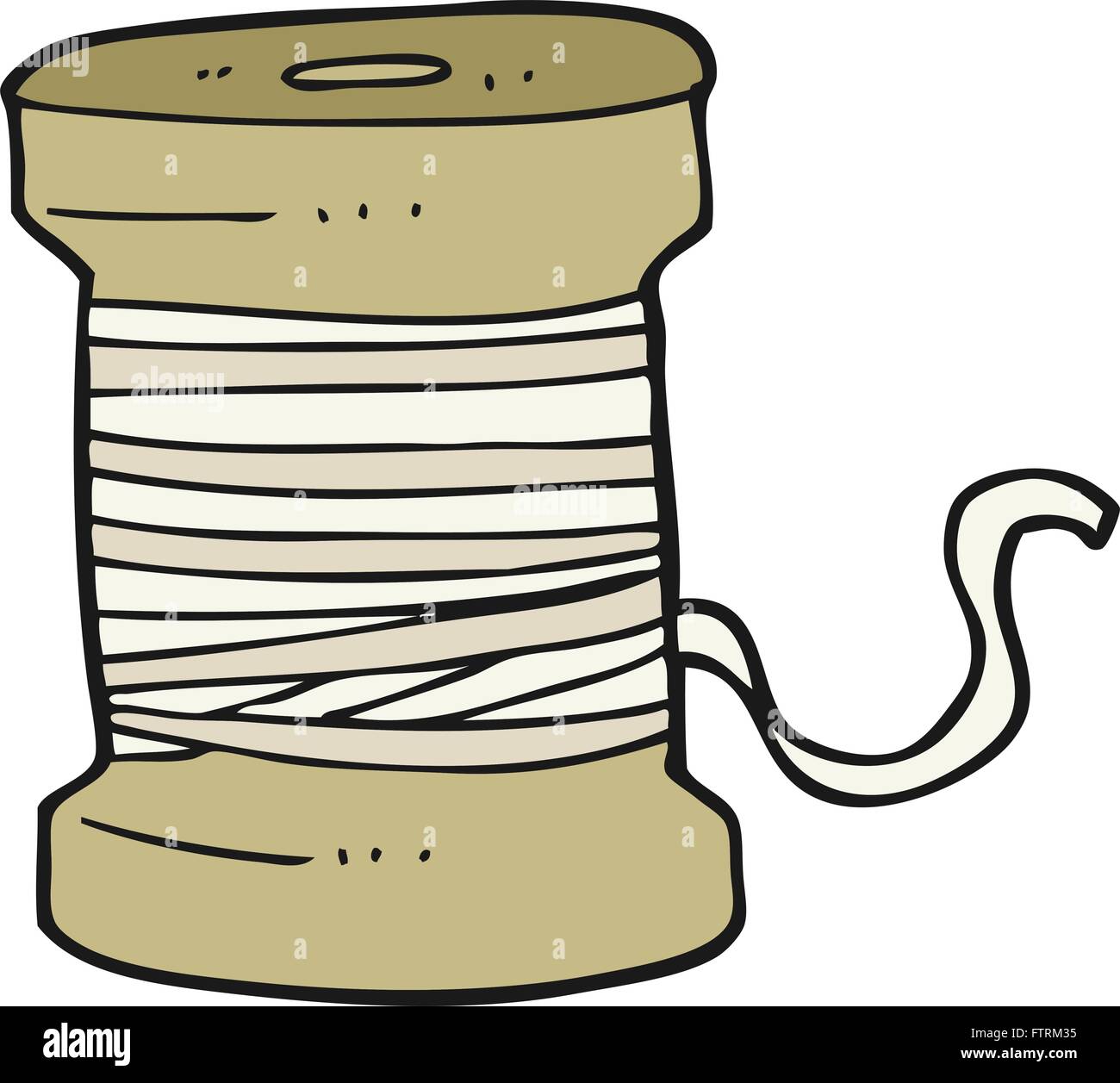 freehand drawn cartoon thread Stock Vector Image & Art - Alamy