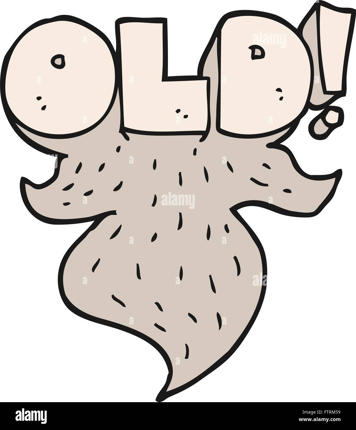 freehand drawn cartoon old sign Stock Vector Image & Art - Alamy