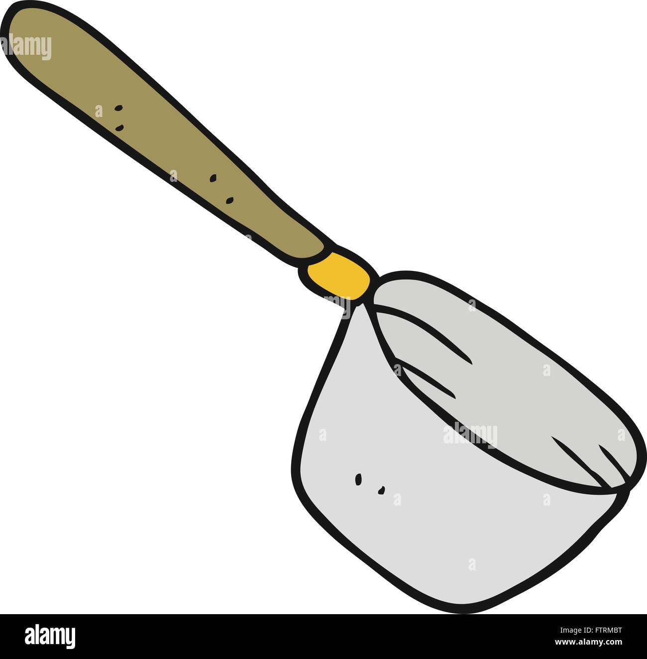 freehand drawn cartoon kitchen saucepan Stock Vector Image & Art - Alamy
