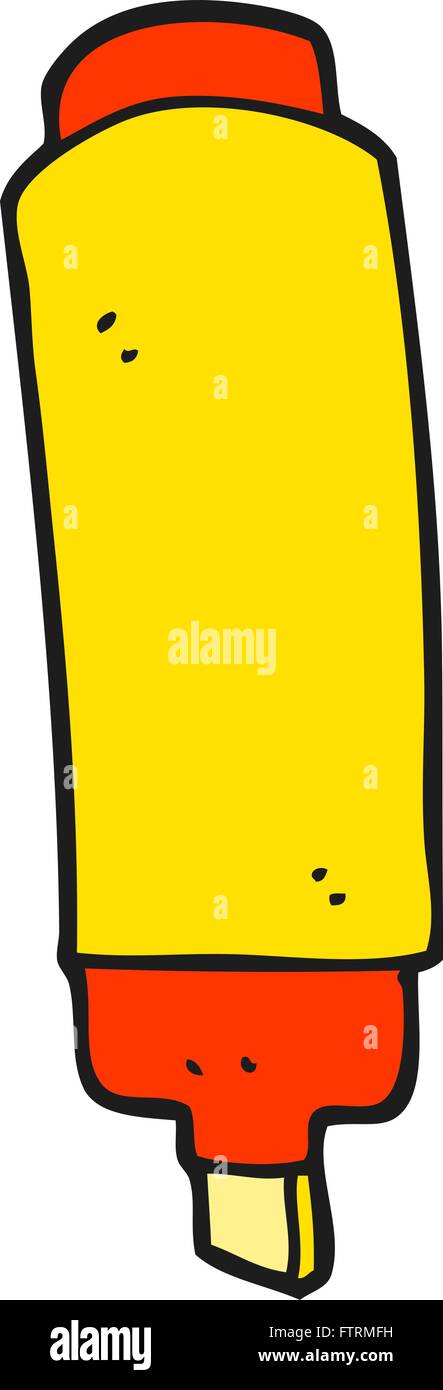 freehand drawn cartoon marker Stock Vector Image & Art - Alamy