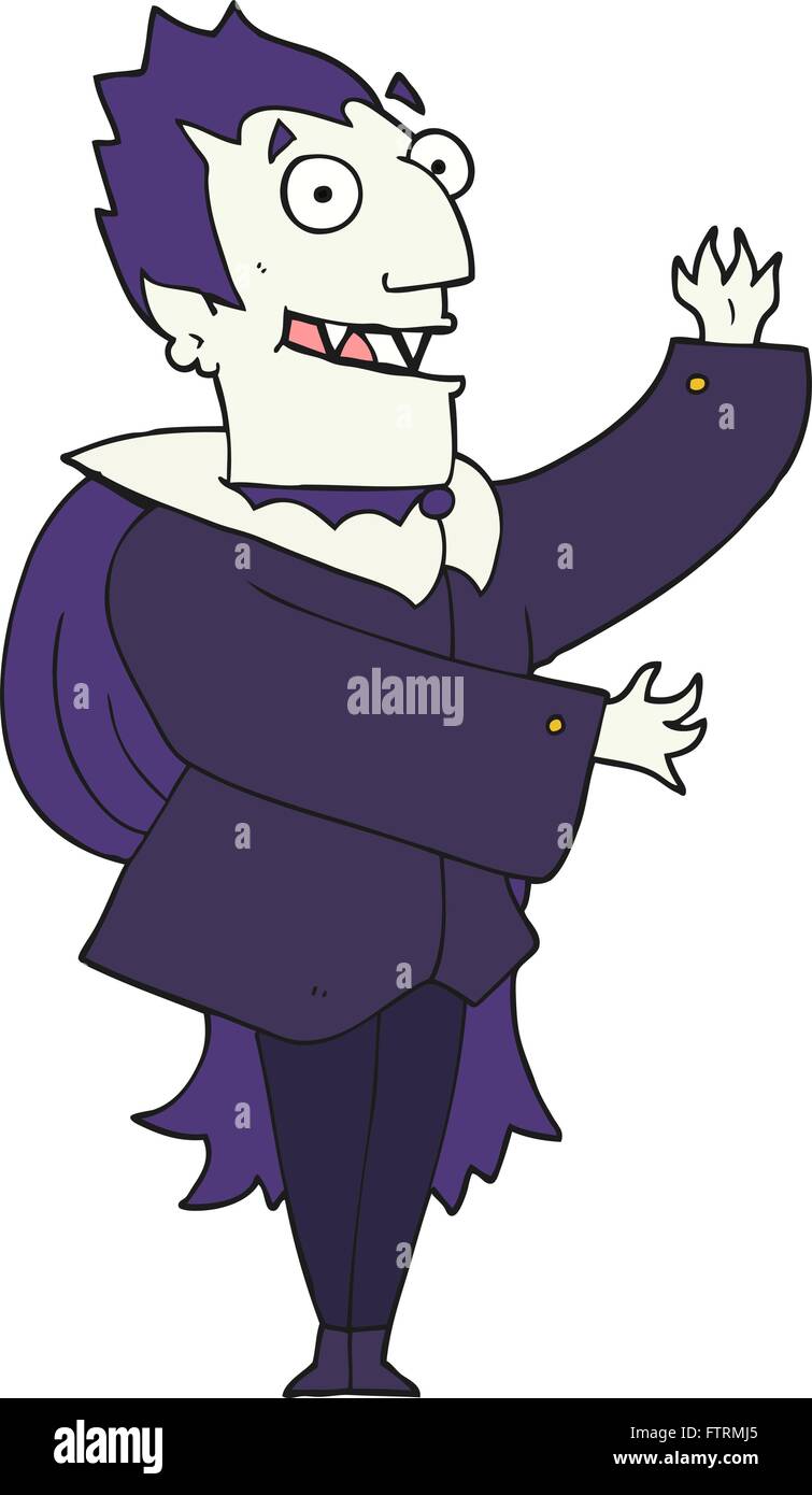 freehand drawn cartoon vampire Stock Vector Image & Art - Alamy