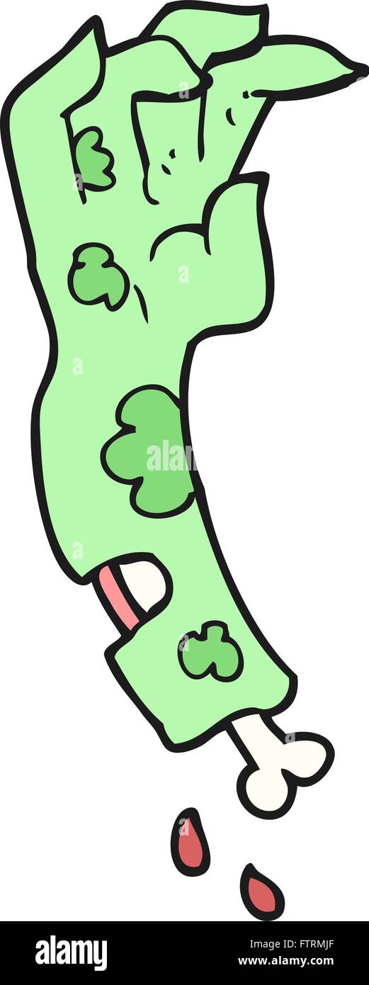 freehand drawn cartoon zombie arm Stock Vector Image & Art - Alamy