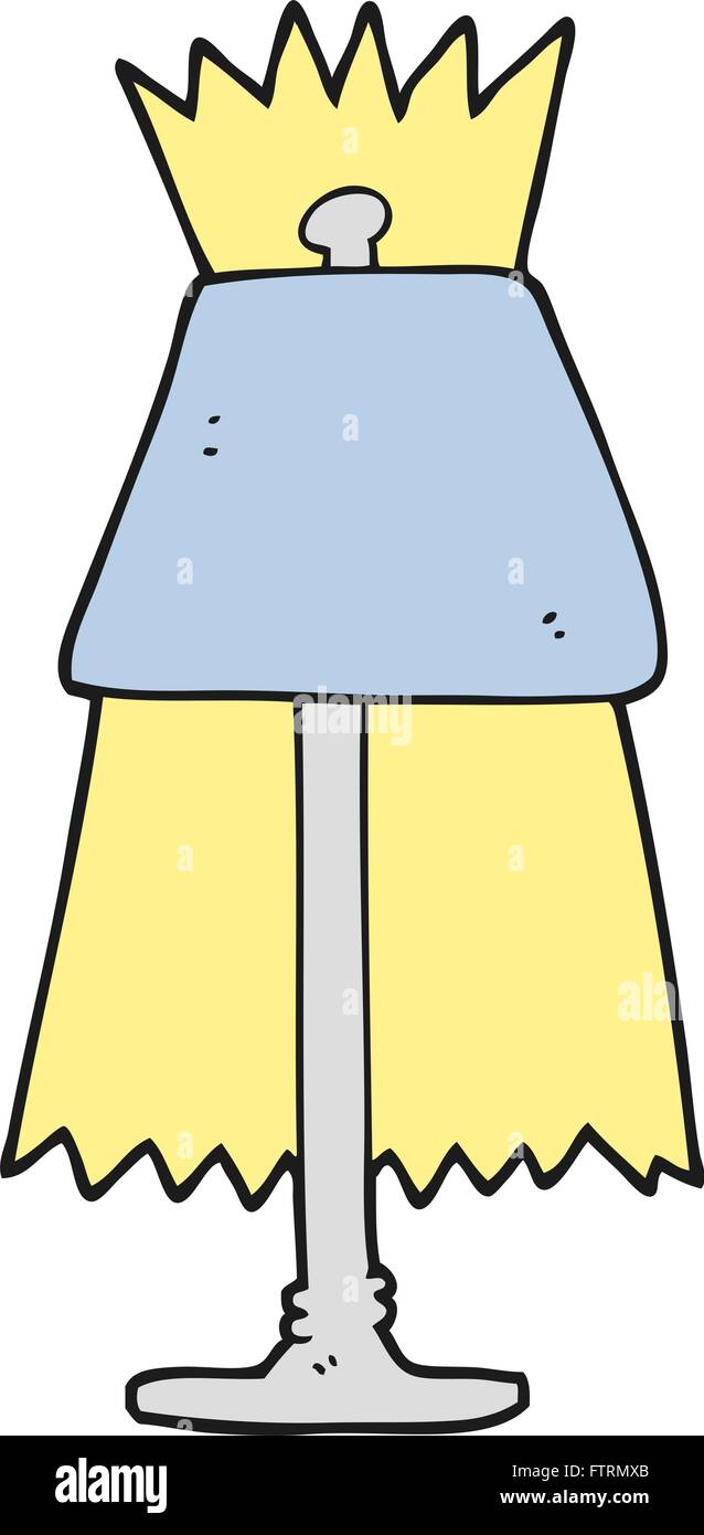 freehand drawn cartoon lamp Stock Vector Image & Art - Alamy