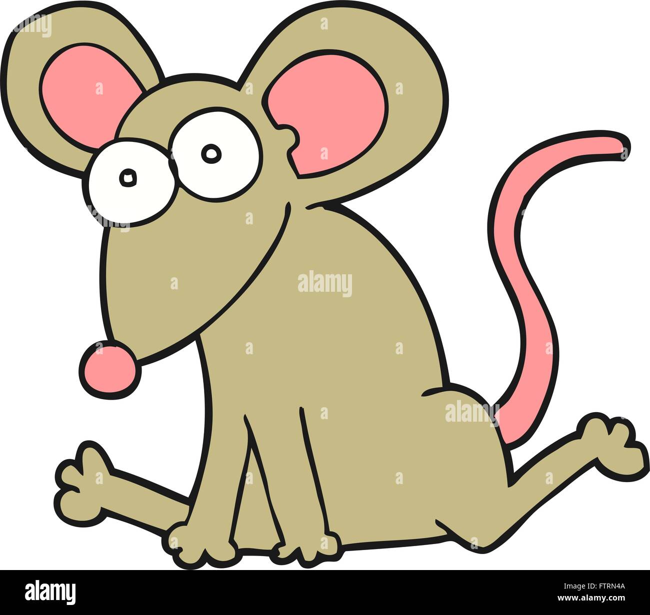 freehand drawn cartoon mouse Stock Vector Image & Art - Alamy