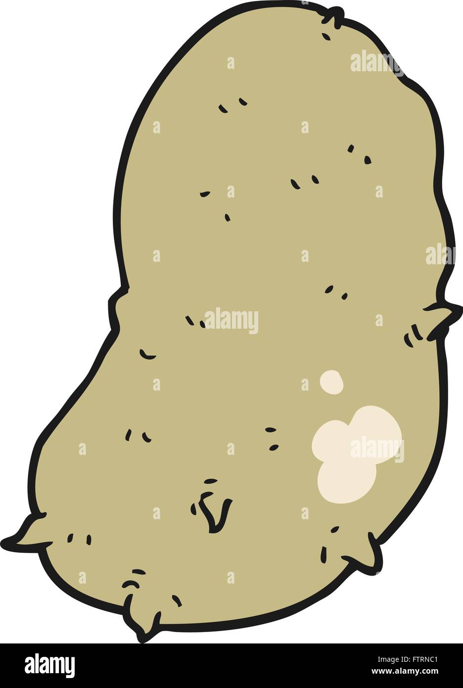 freehand drawn cartoon potato Stock Vector Image & Art - Alamy