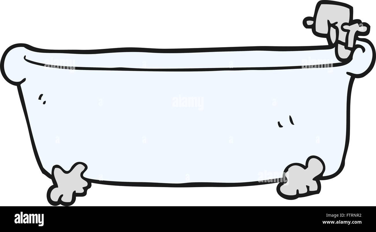 freehand drawn cartoon bath Stock Vector Image & Art - Alamy
