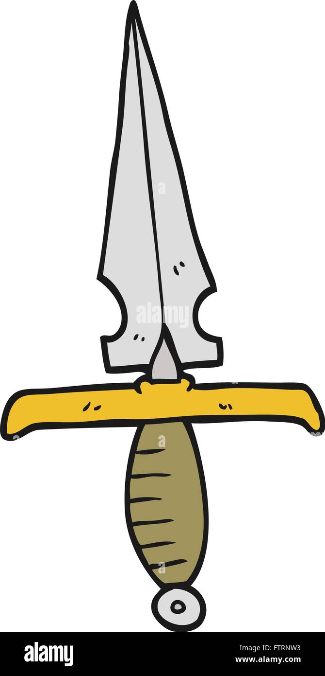 Dagger knife clipart hi-res stock photography and images - Alamy