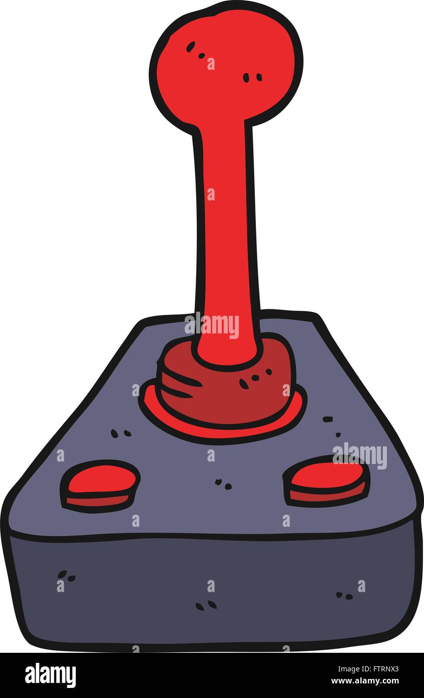 freehand drawn cartoon joystick Stock Vector Image & Art - Alamy