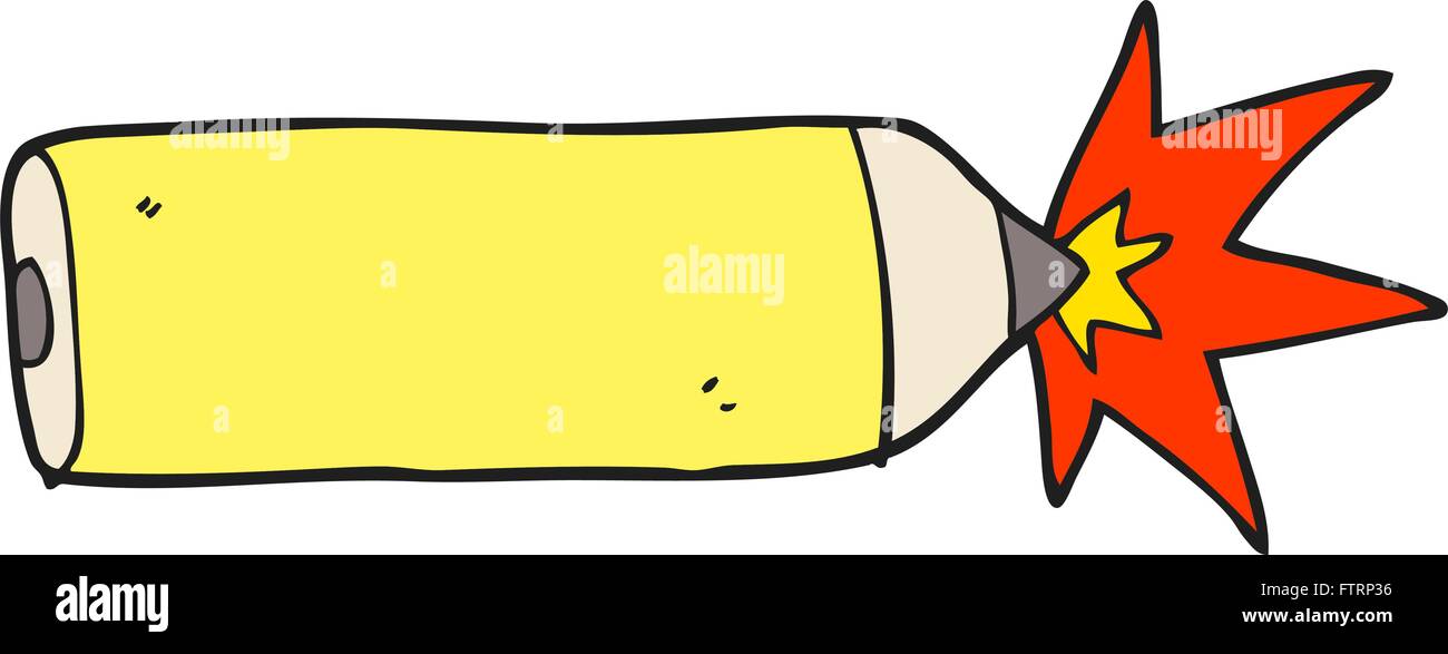 freehand drawn cartoon pencil Stock Vector Image & Art - Alamy