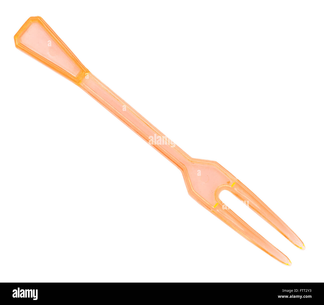 fork for canape isolated on white background Stock Photo - Alamy