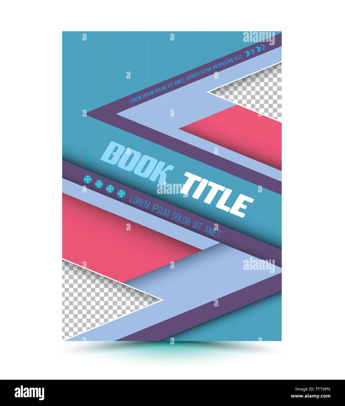 Modern Vector abstract brochure. Vector illustration. Book cover. flyer ...