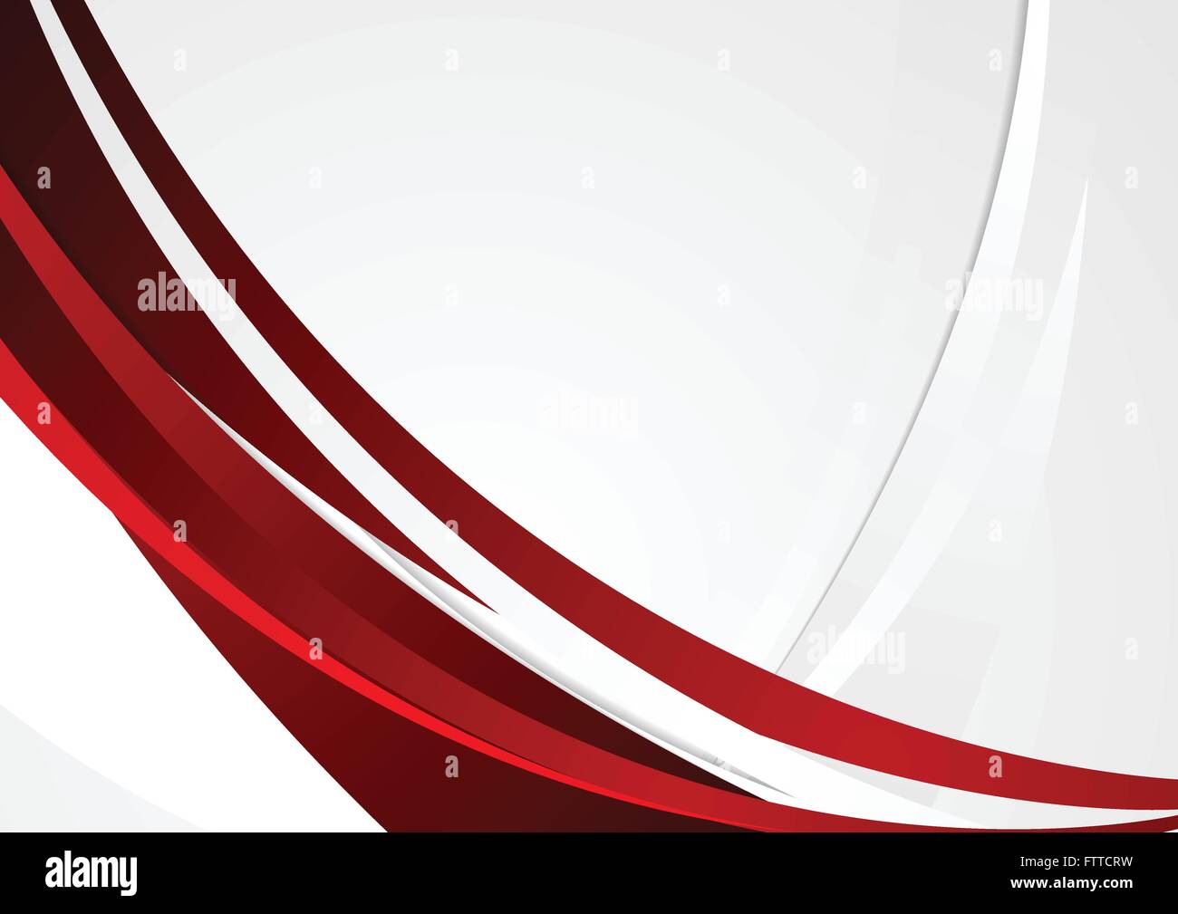 Red grey wavy corporate abstract background. Vector graphic design ...