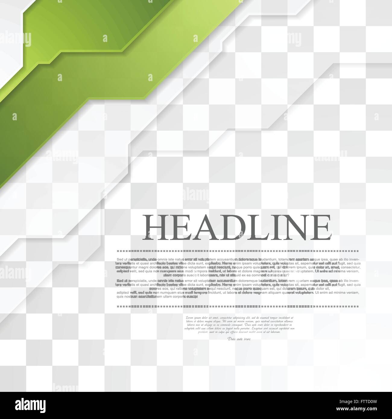 Bright green technology corporate transparent illustration. Vector ...
