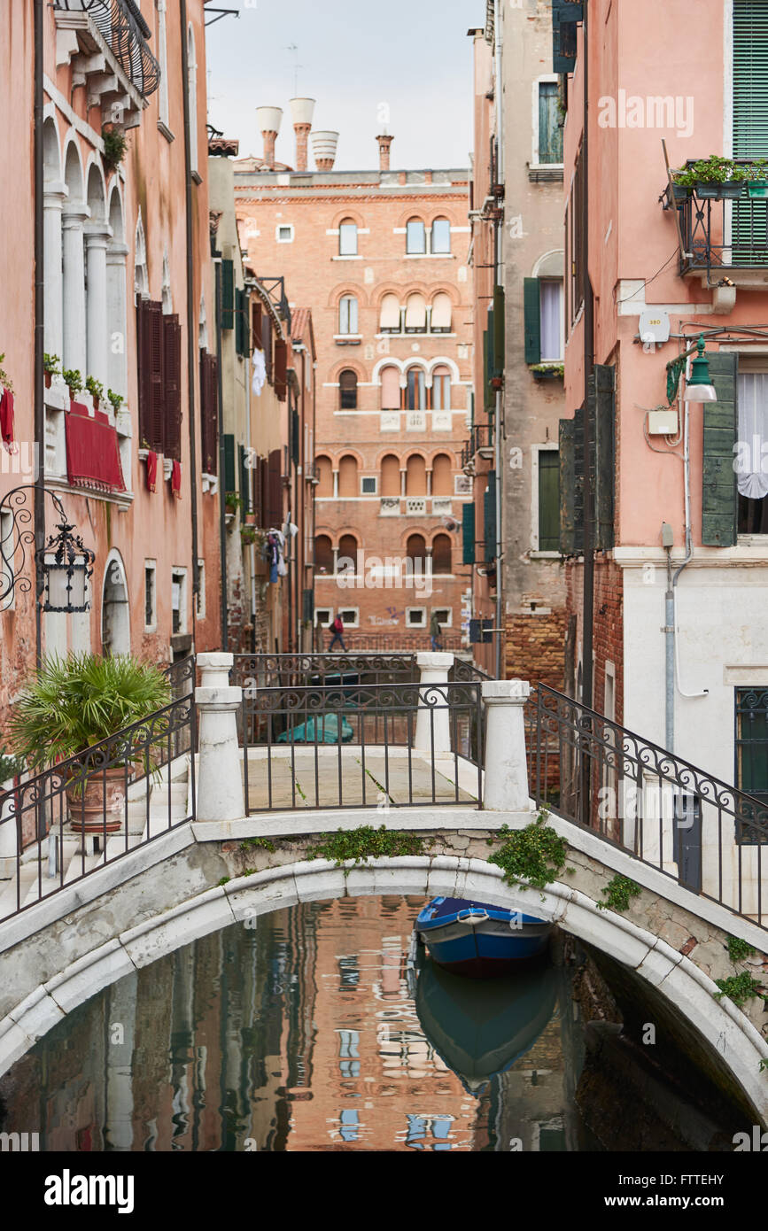 Small bridge in Venice, a city in northeastern italy. It is famous for ...