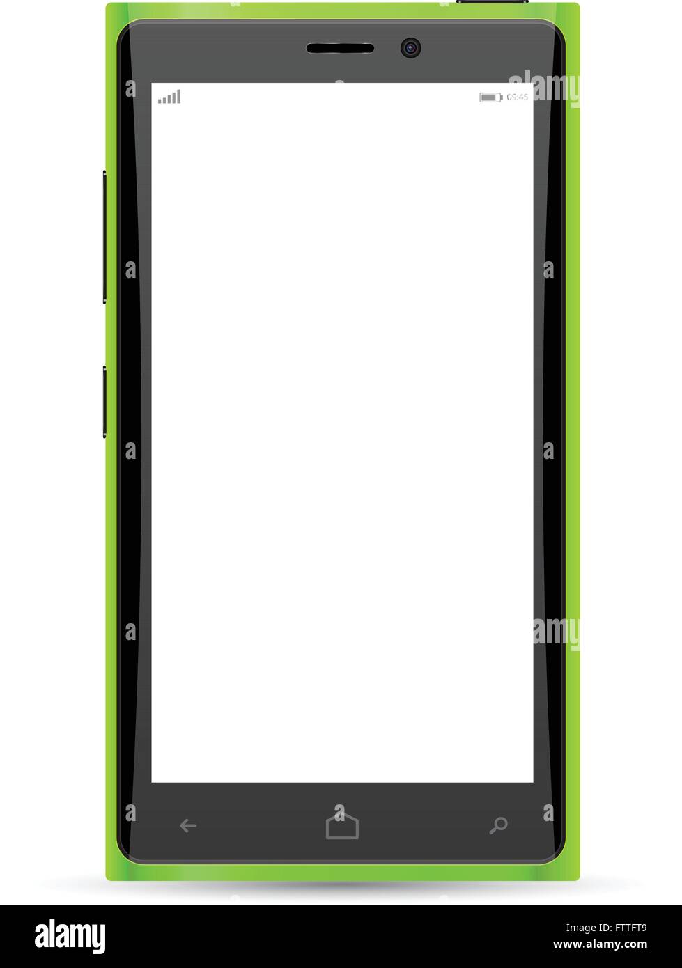 Mockup smartphones set vector realistic style. Vector illustration ...