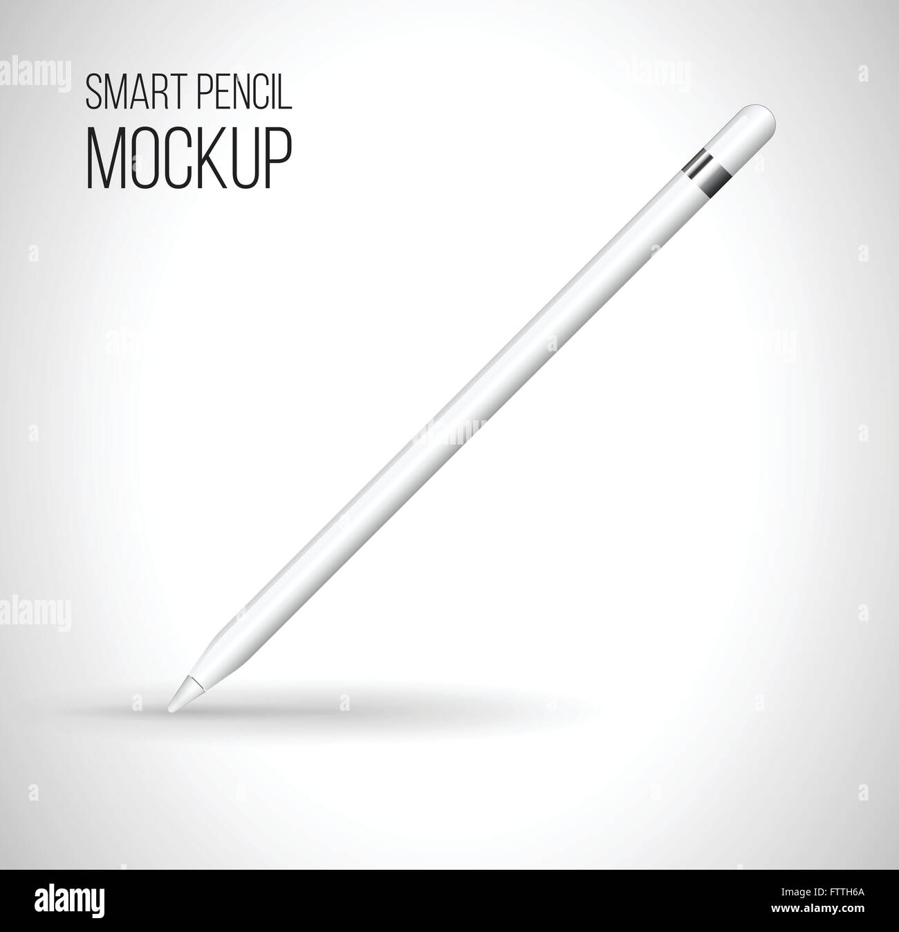 Mockup digital pencil. Vector illustration Stock Vector Image & Art - Alamy