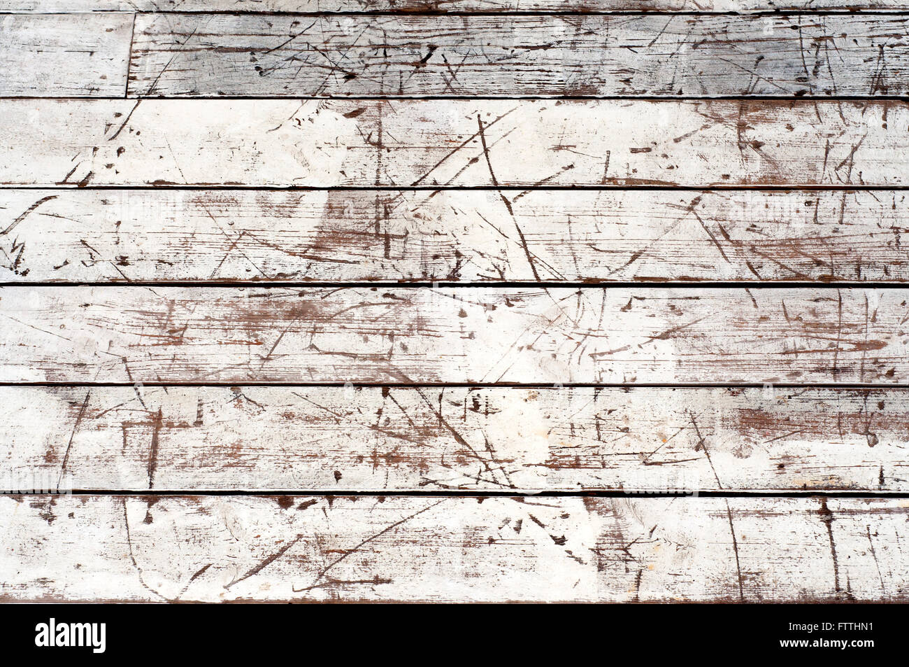 Distress White Planks Stock Photo - Alamy