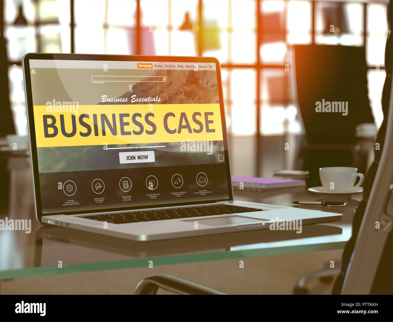 Business challenge landing page hi-res stock photography and images - Alamy