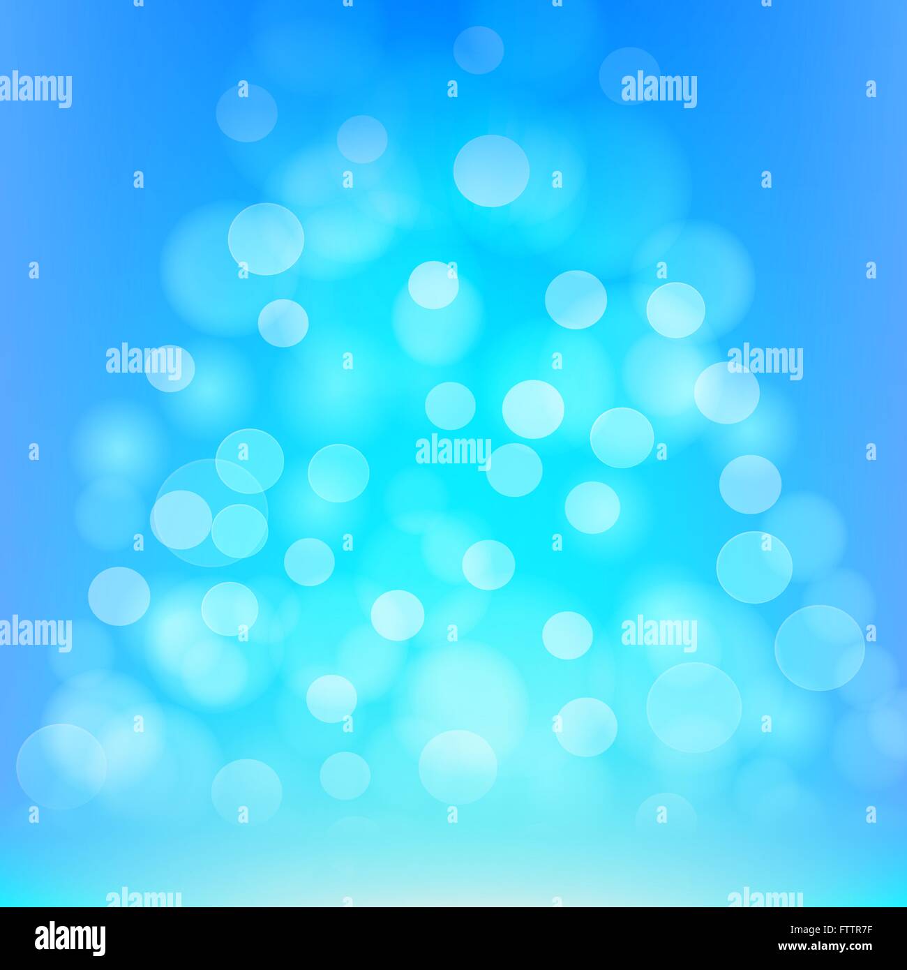 Abstract background with light effects. Blue and aqua color blurred ...