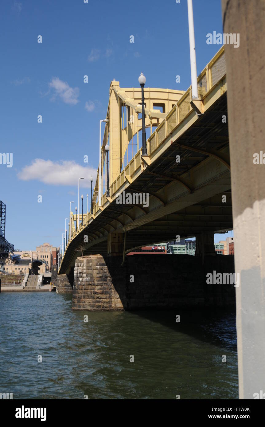 Roberto Clemente bridge Portrait format Stock Photo - Alamy