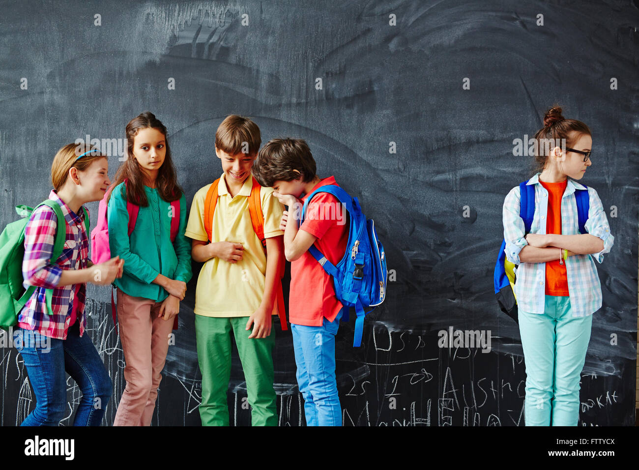 Girl mockery hi-res stock photography and images - Alamy