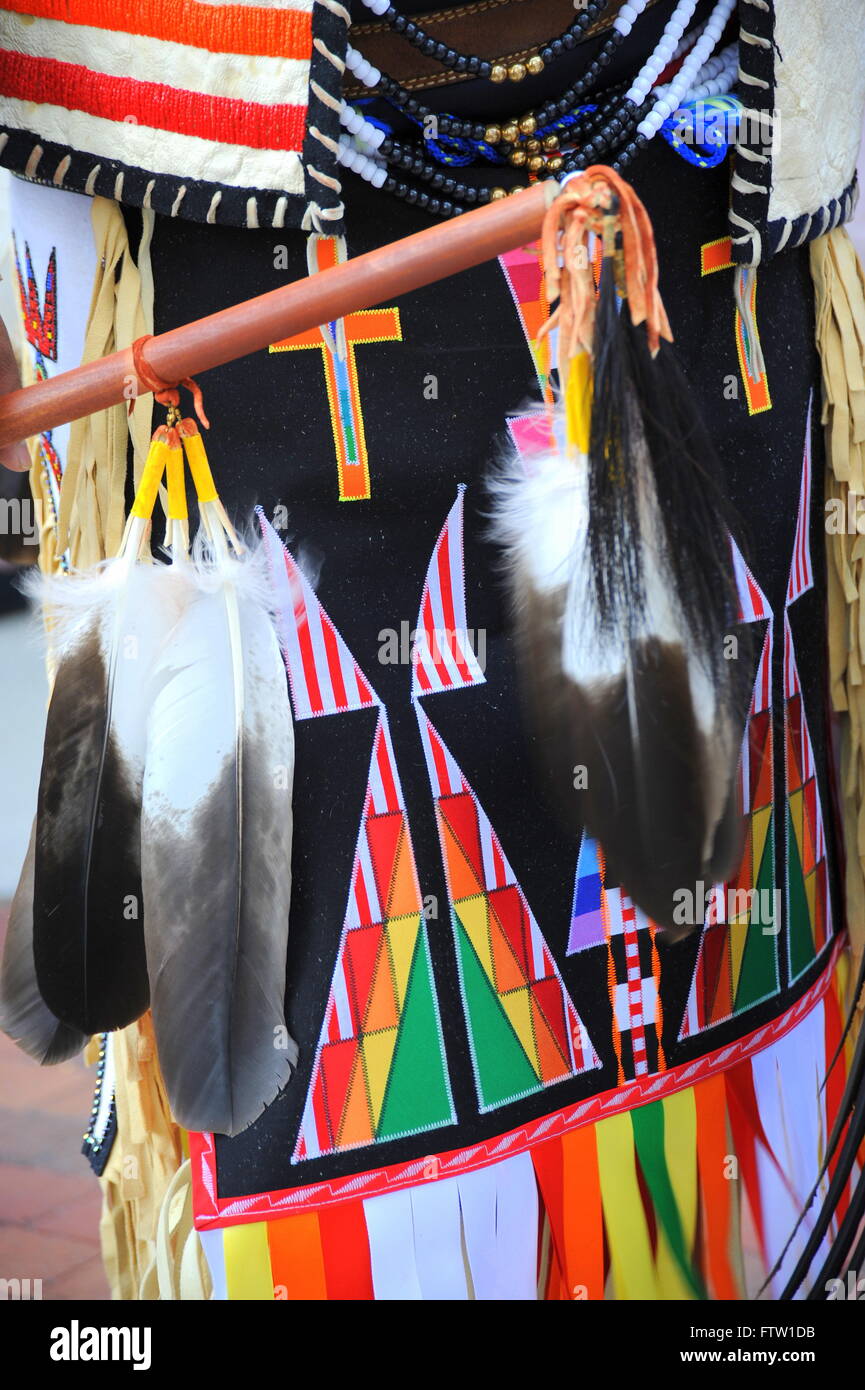 Native american clothing Stock Photo - Alamy