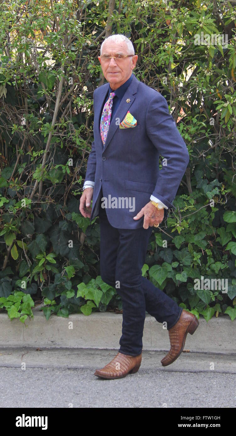 Prince Frederic von Anhalt arrives at a Pre-Oscar Party in Malibu ...