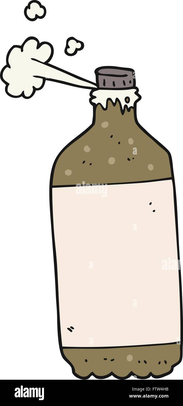 freehand drawn cartoon fizzing cola Stock Vector Image & Art - Alamy