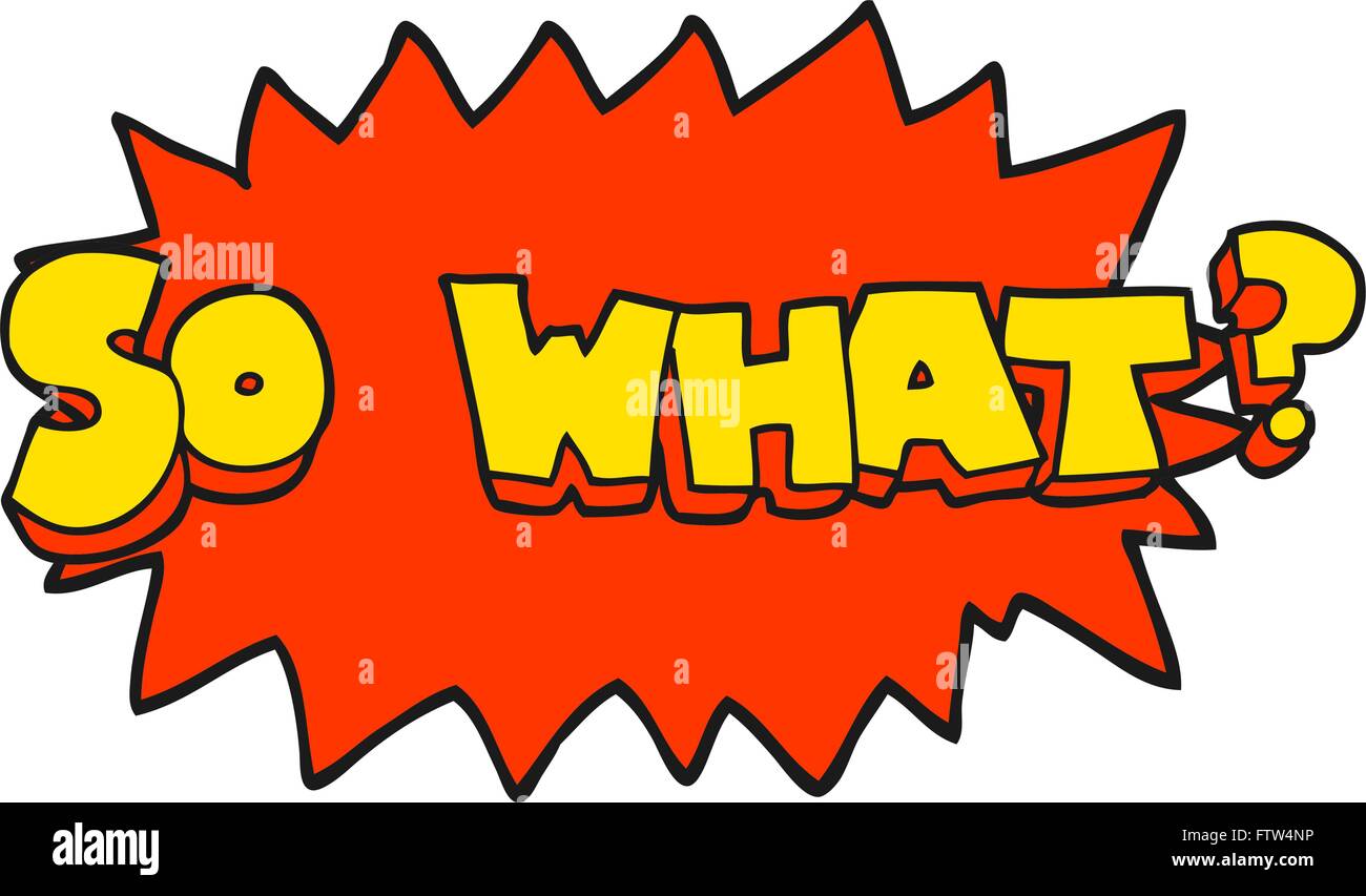 so what freehand drawn cartoon sign Stock Vector Image & Art - Alamy