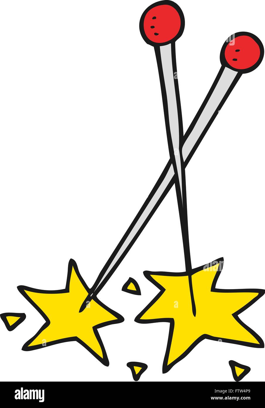 freehand drawn cartoon pins Stock Vector Image & Art - Alamy