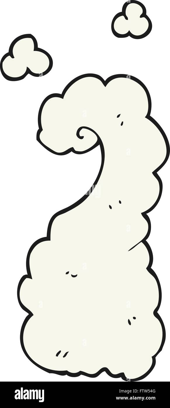 freehand drawn cartoon puff of smoke Stock Vector Image & Art - Alamy