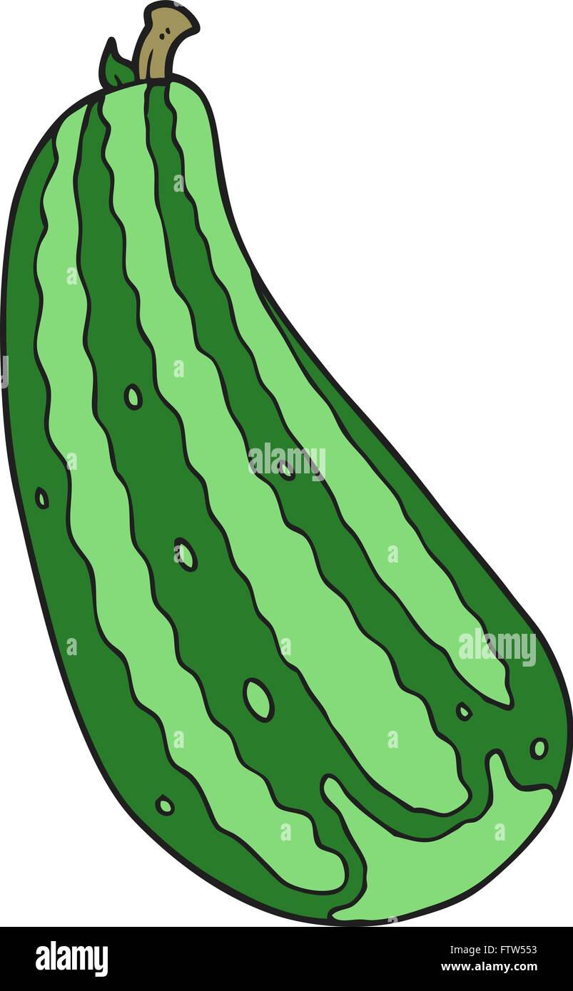 freehand drawn cartoon marrow Stock Vector Image & Art - Alamy