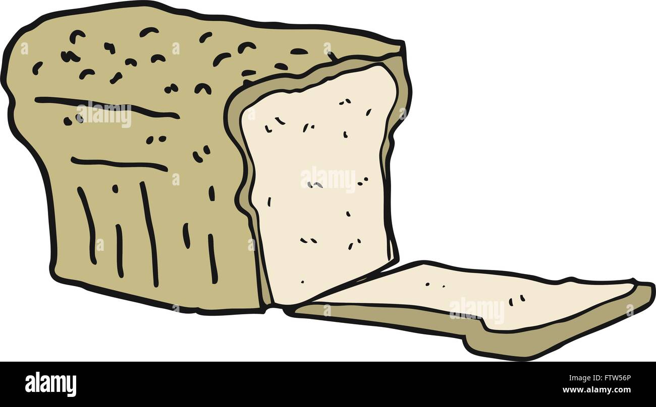 freehand drawn cartoon bread Stock Vector Image & Art - Alamy