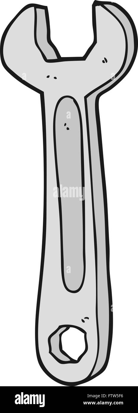Spanner clipart Black and White Stock Photos & Images - Alamy
