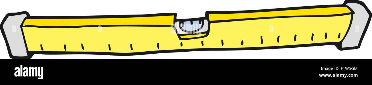 freehand drawn cartoon straight level Stock Vector Image & Art - Alamy