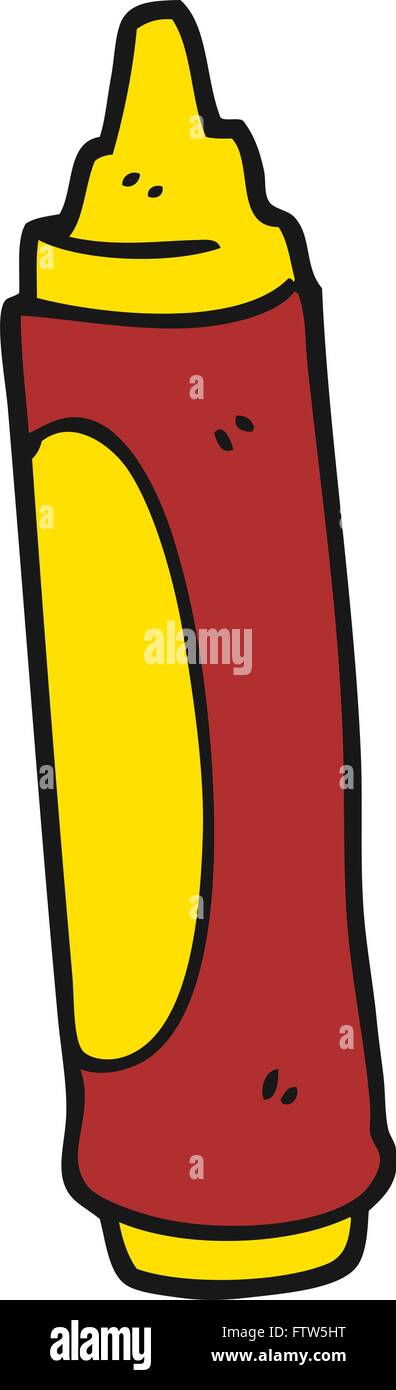 freehand drawn cartoon wax crayon Stock Vector Image & Art - Alamy