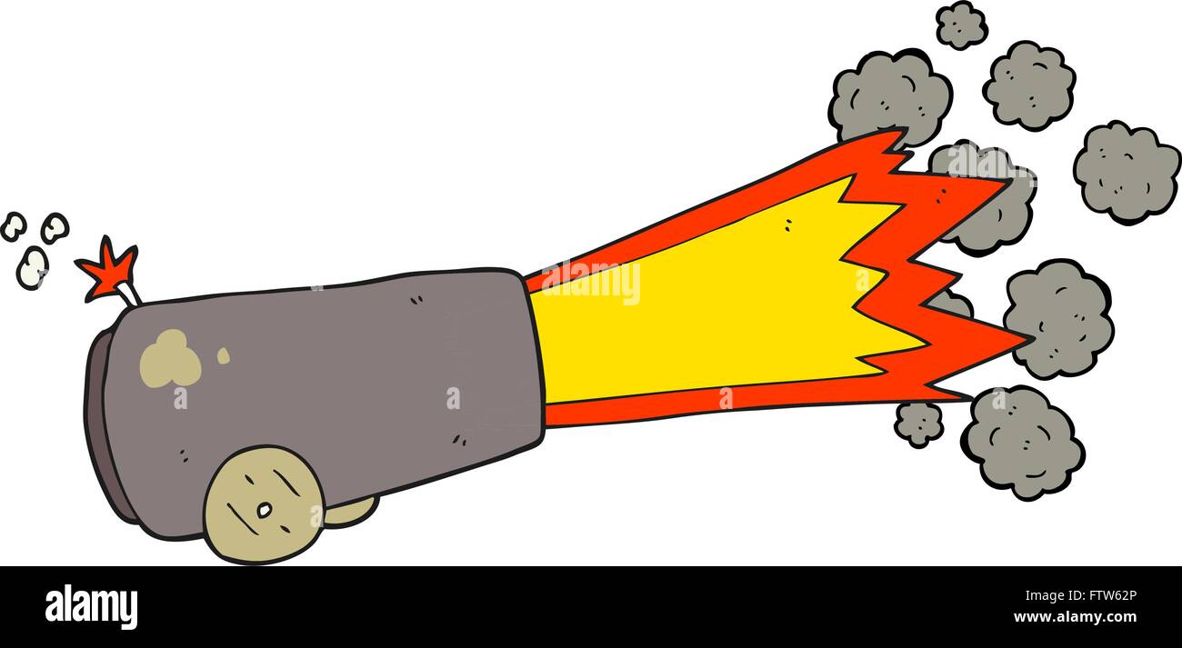 Cannon Firing Clipart