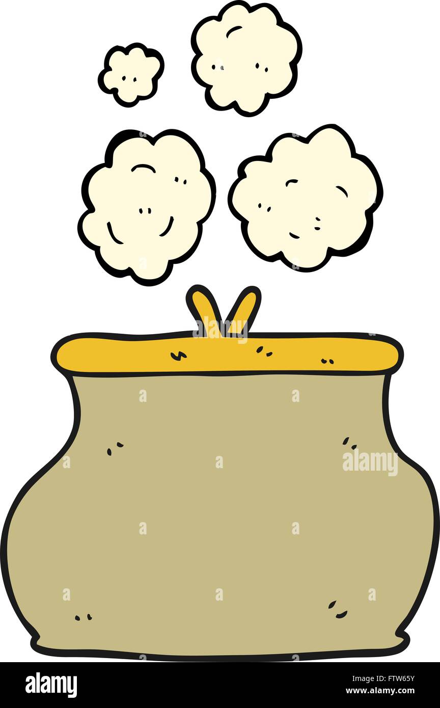 freehand drawn cartoon purse Stock Vector Image & Art - Alamy