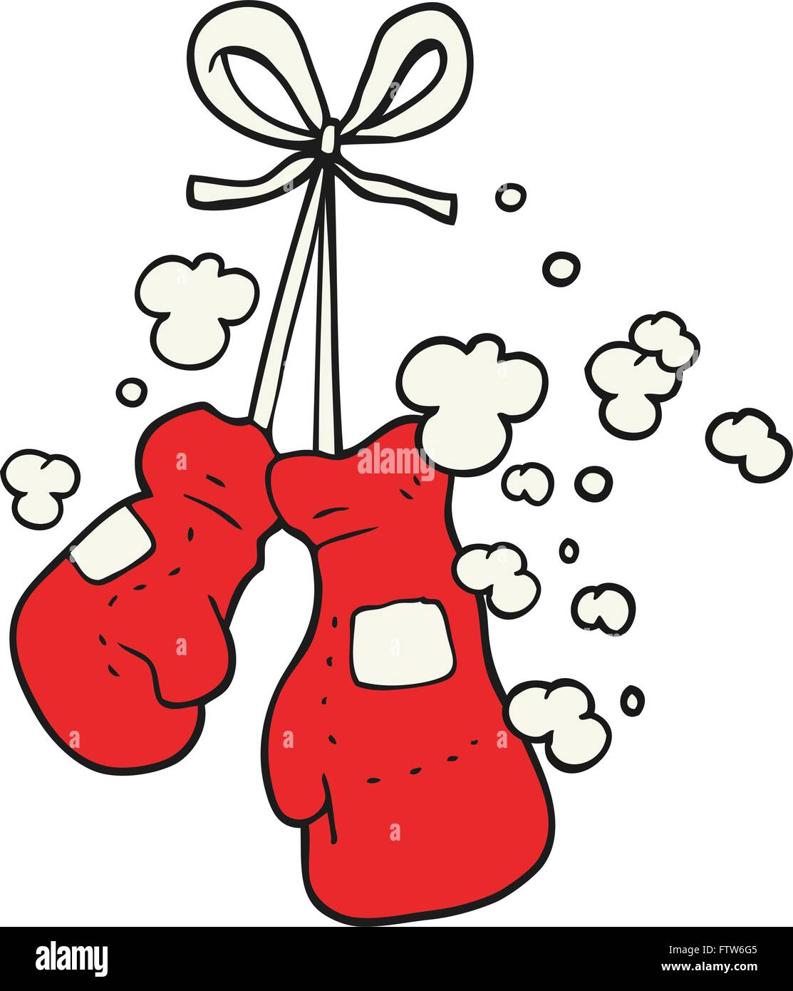 freehand drawn cartoon boxing gloves Stock Vector Image & Art - Alamy