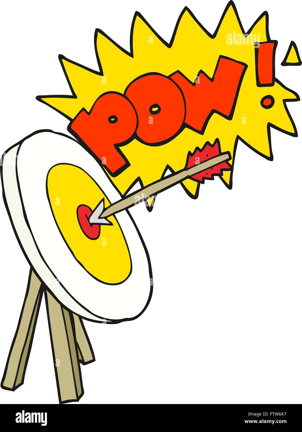 Archery target clipart hi-res stock photography and images - Alamy