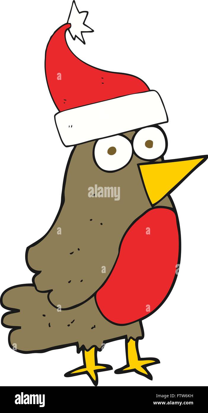 freehand drawn cartoon robin Stock Vector Image & Art - Alamy