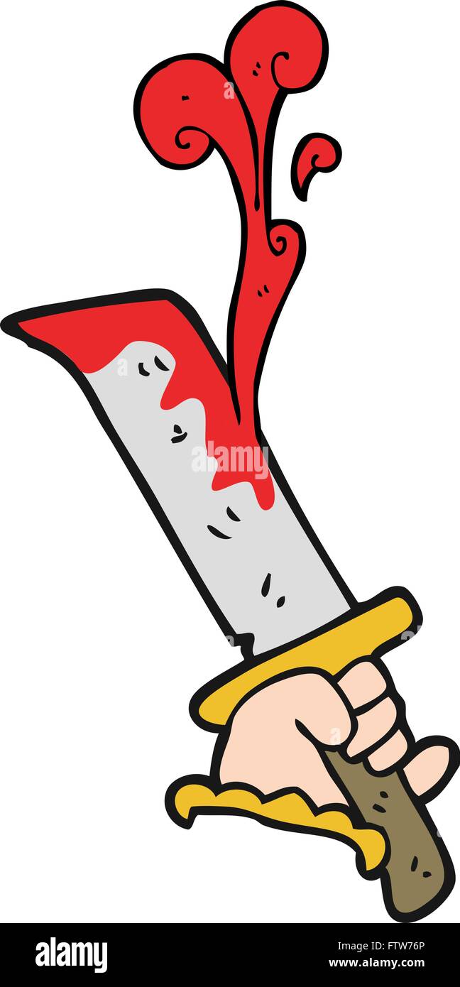 Bloody dagger drawing hi-res stock photography and images - Alamy