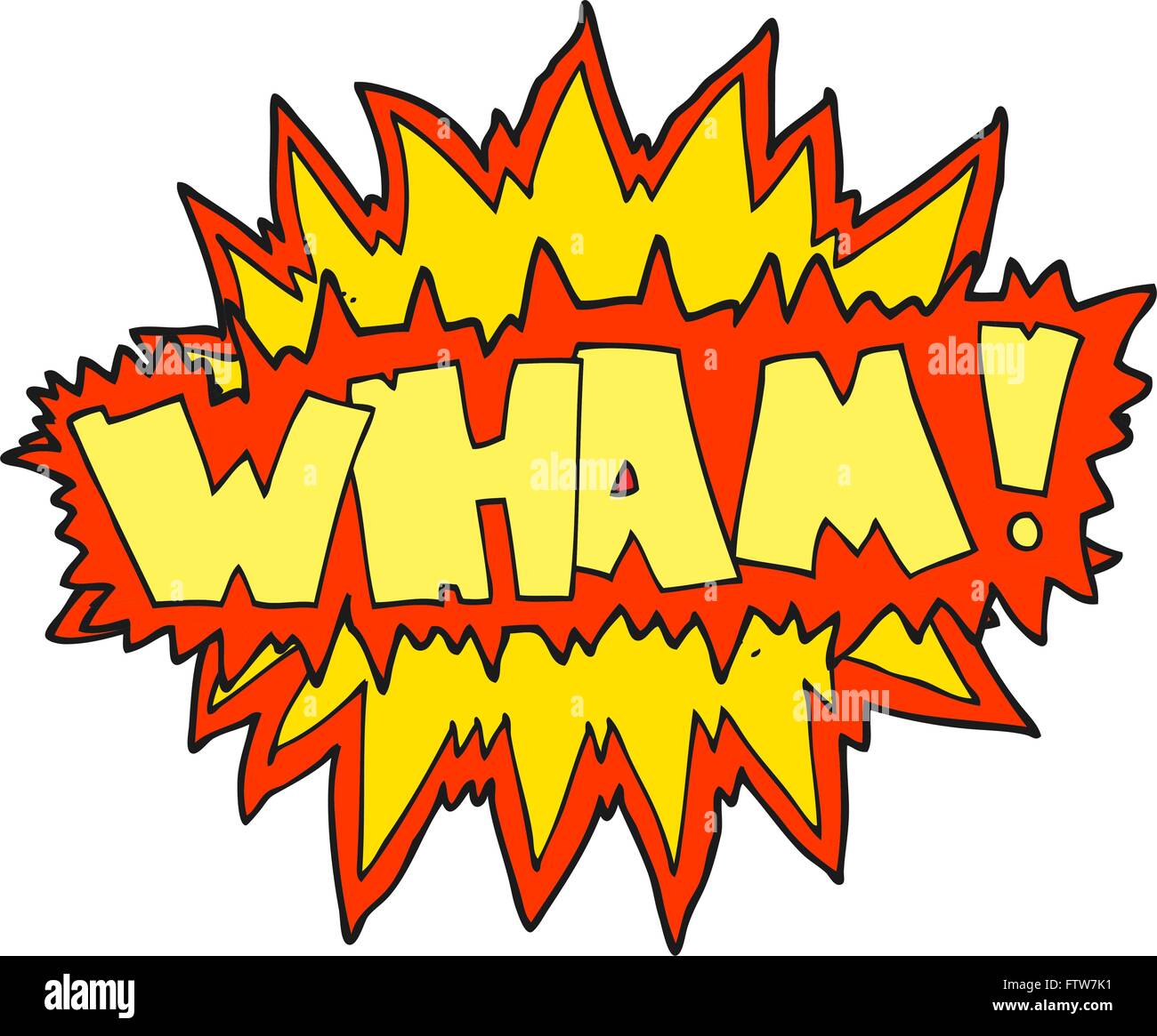 freehand drawn cartoon explosion sign Stock Vector Image & Art - Alamy