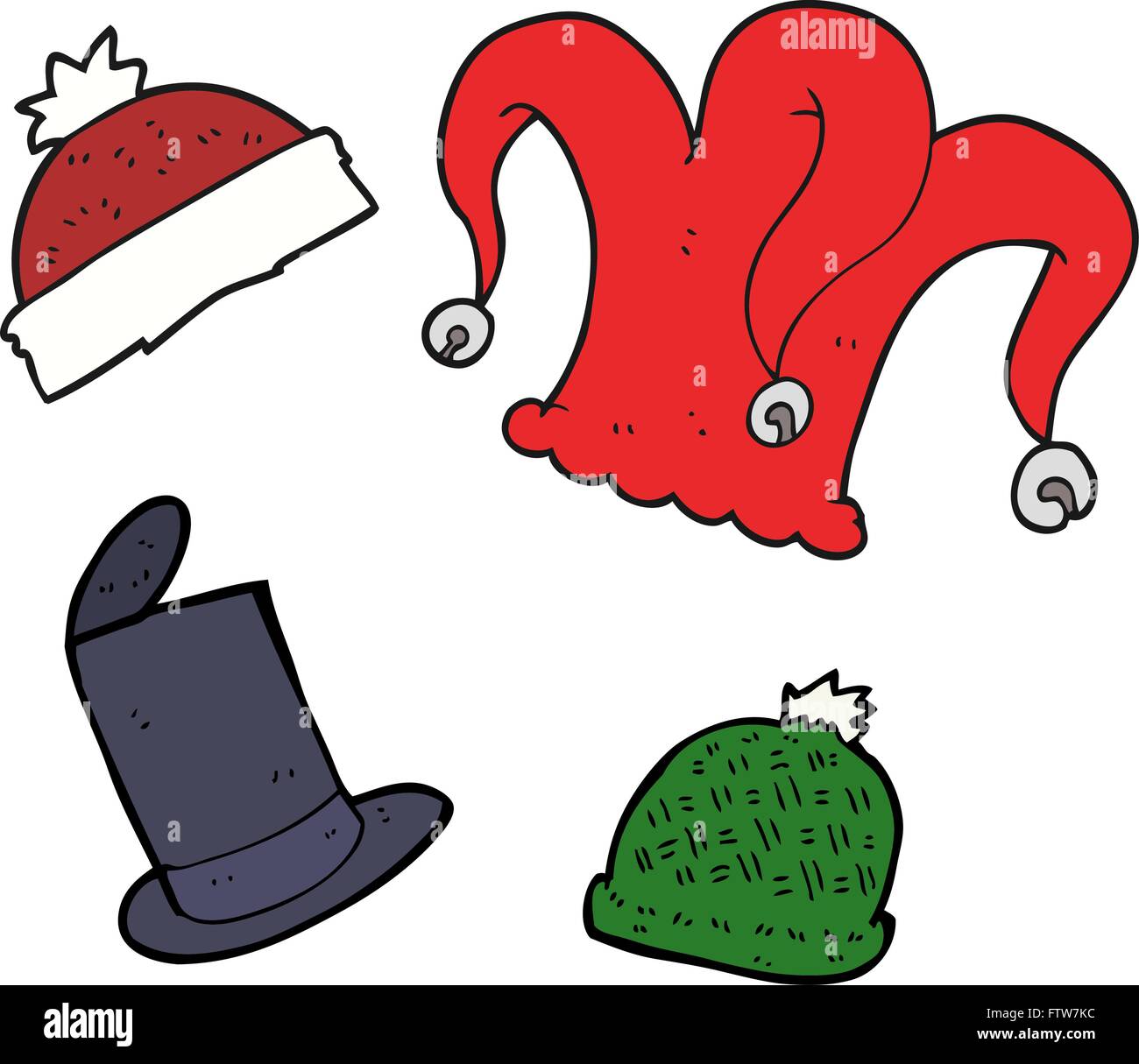 freehand drawn cartoon hat Stock Vector Image & Art - Alamy