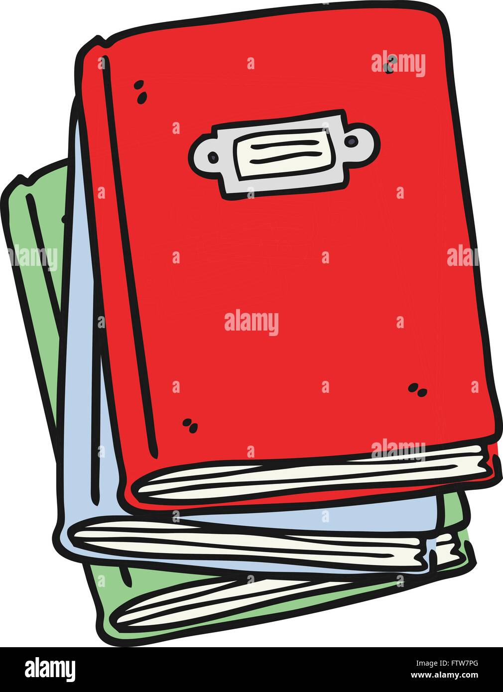 freehand drawn cartoon book Stock Vector Image & Art - Alamy