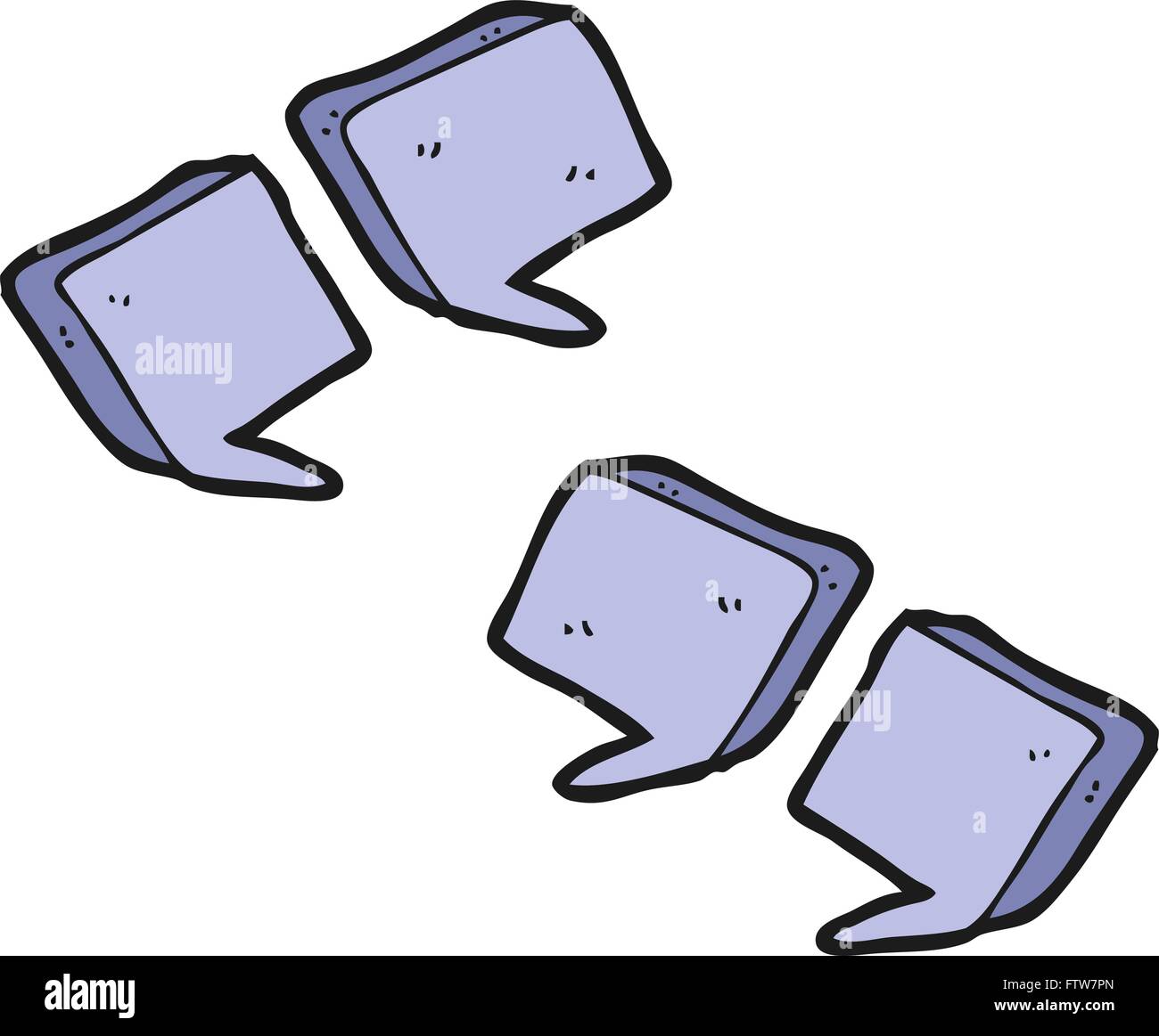 freehand drawn cartoon quote marks Stock Vector Image & Art - Alamy