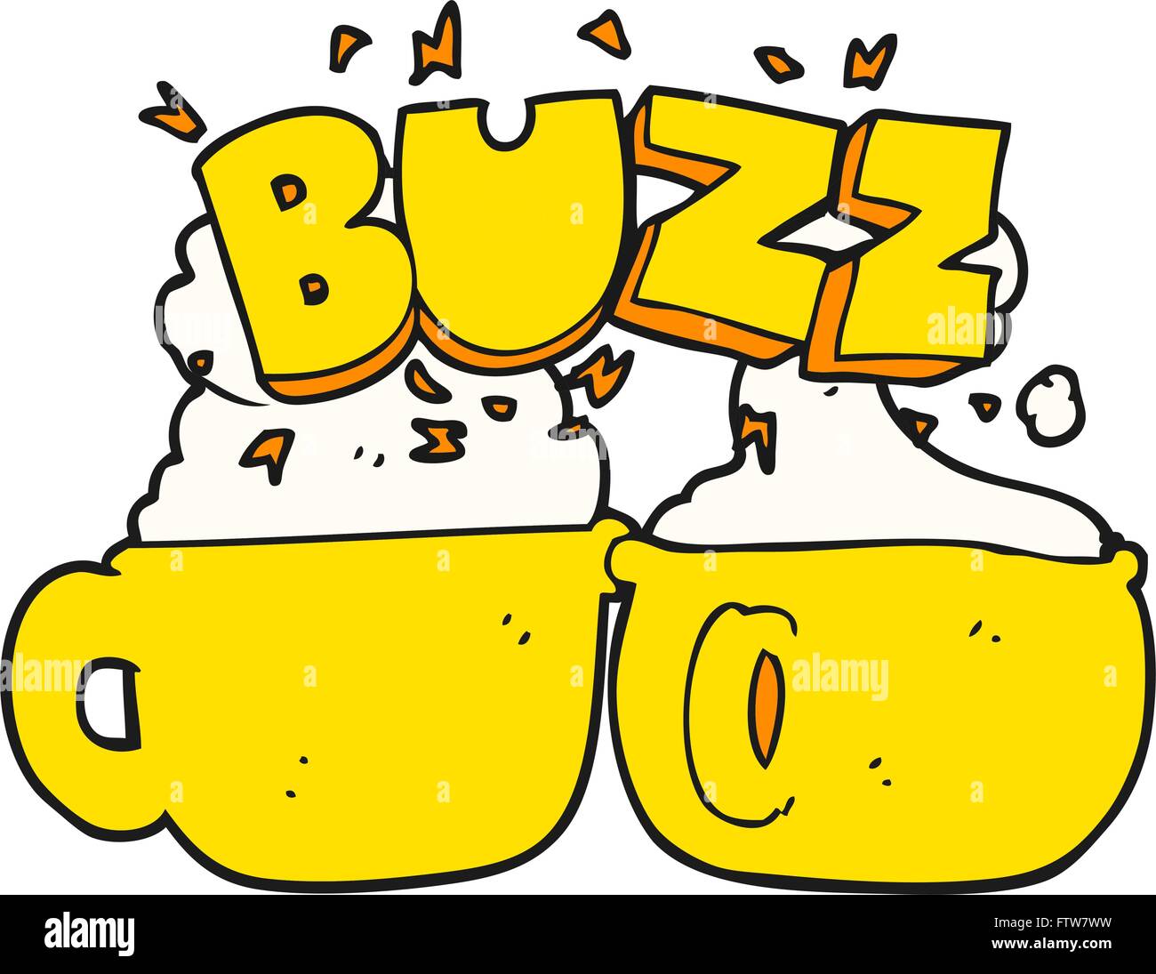 freehand drawn cartoon coffee cups Stock Vector Image & Art - Alamy