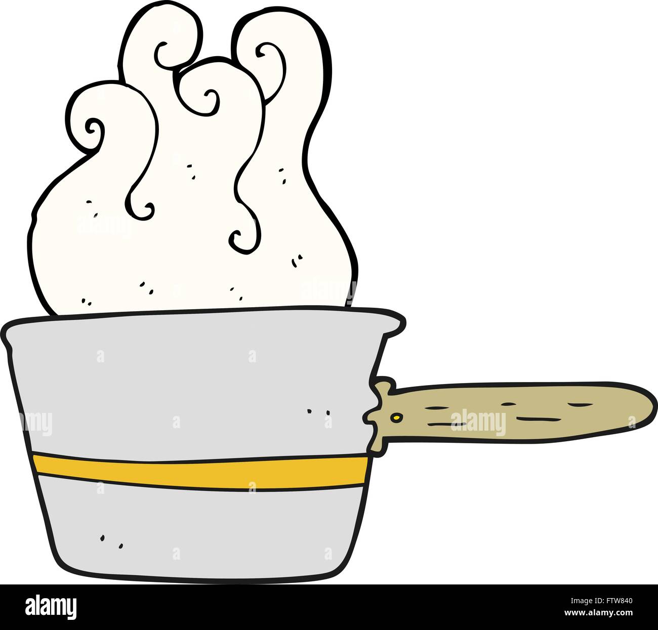 Cute funny cooking pot Stock Vector Images - Alamy