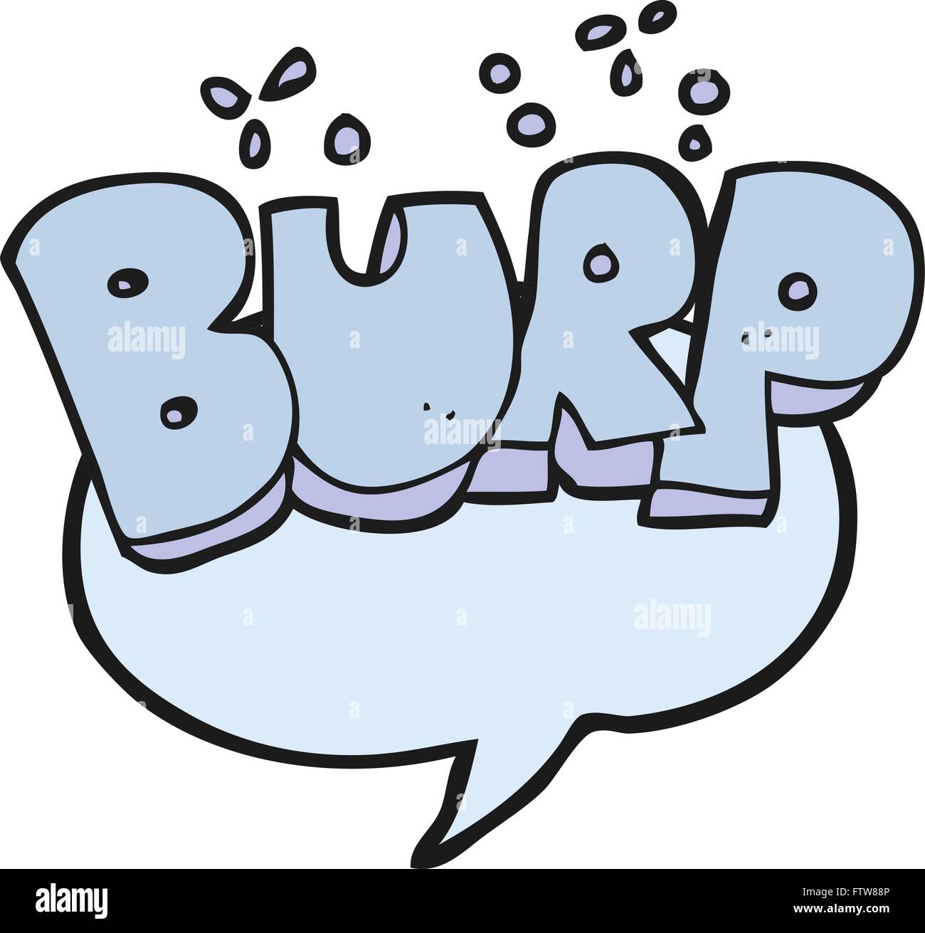 Burp cartoon hi-res stock photography and images - Alamy
